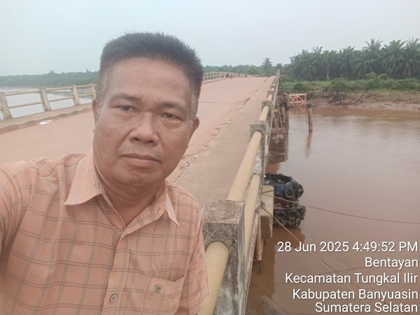 Kekecewaan Warga Melihat Jembatan Kebun Bentayan Tak Kunjung Dipebaiki ...